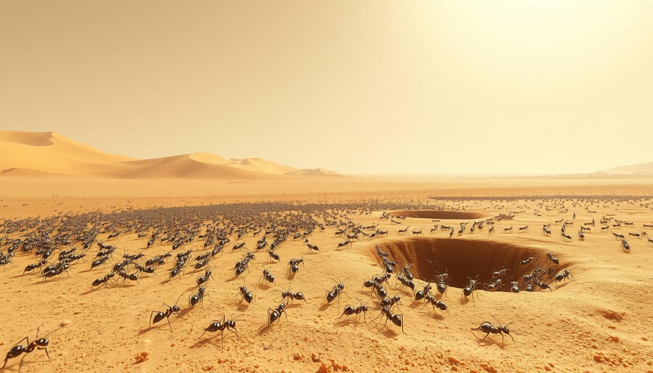 The Science Behind Ant Colonies Surviving in UAE’s Desert Heat